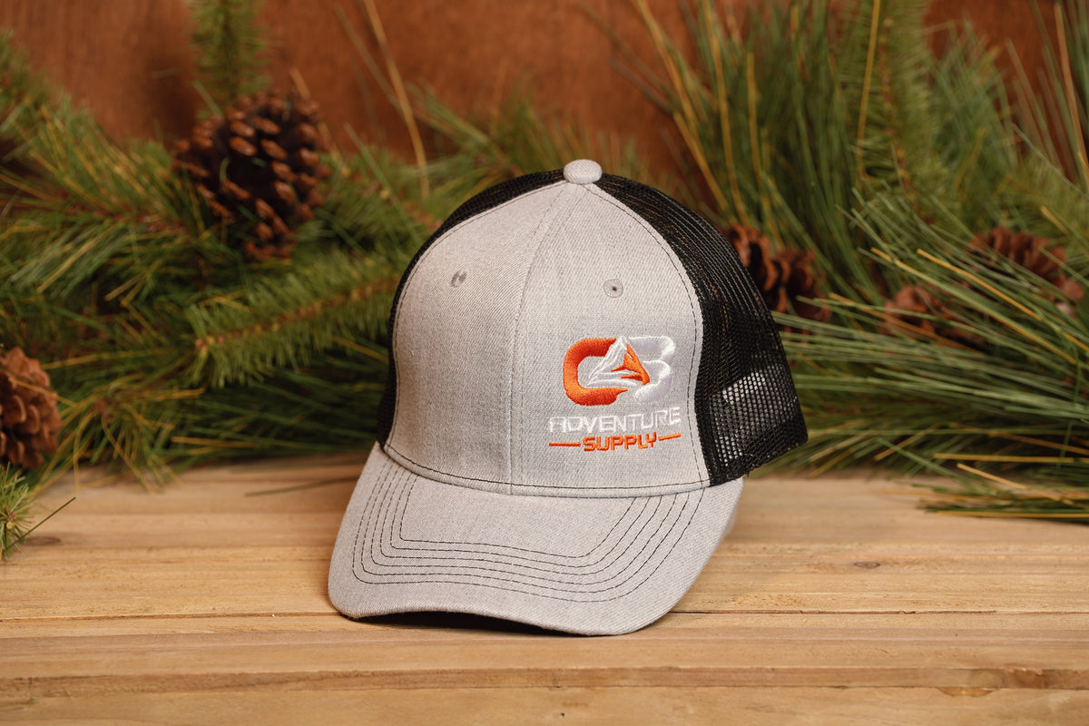 New CB Adventure Supply Hat - Black and Gray