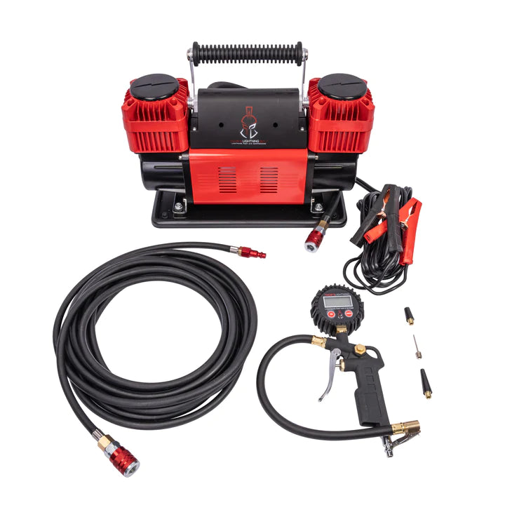 Thor's Lightning Bolt Portable 12v True Dual Air Compressor 10.6 CFM ...