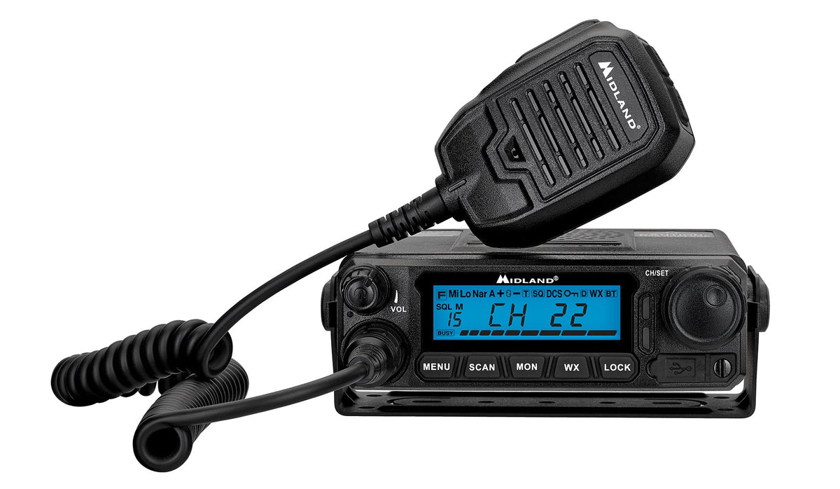 Midland MXT500 MicroMobile Two-Way Radio — CB Adventure Supply
